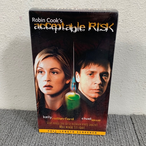 Artisan | Media | Robin Cooks Acceptable Risk Full Length Screener Vhs ...